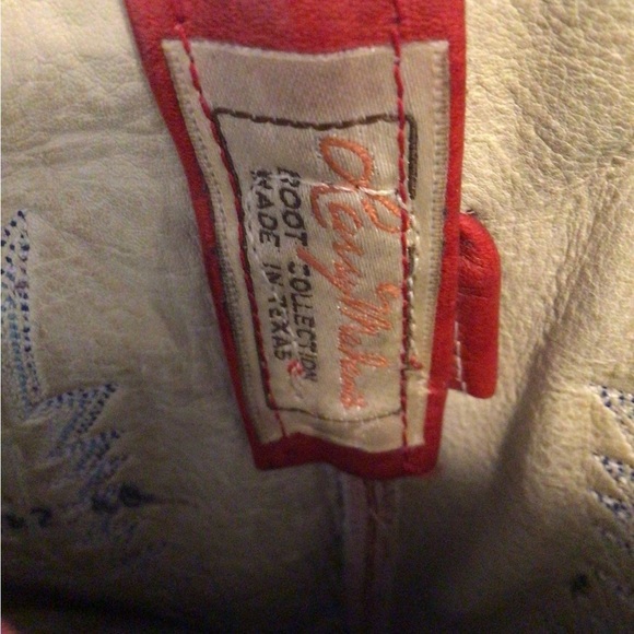 Larry Mahan | Shoes | Vintage Larry Mahan Boots Tall Red Leather Size ...